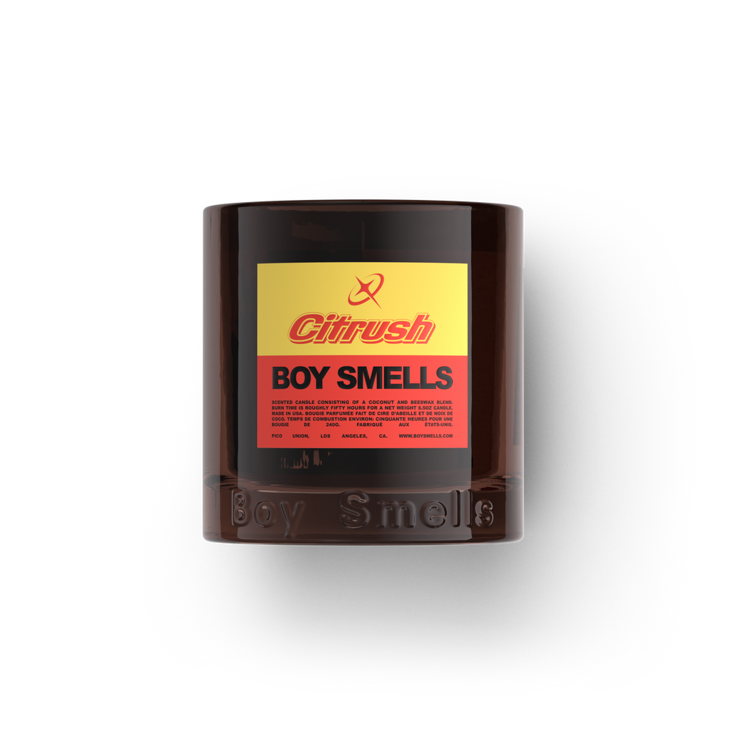 Citrush: Soy Blend Scented Candles | Boy Smells