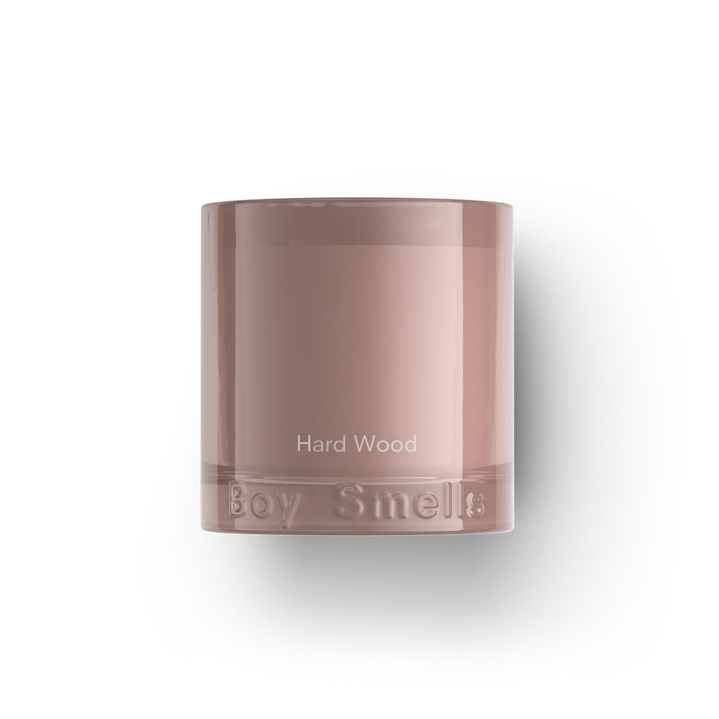 Hard Wood: Soy Blend Scented Candles | Boy Smells